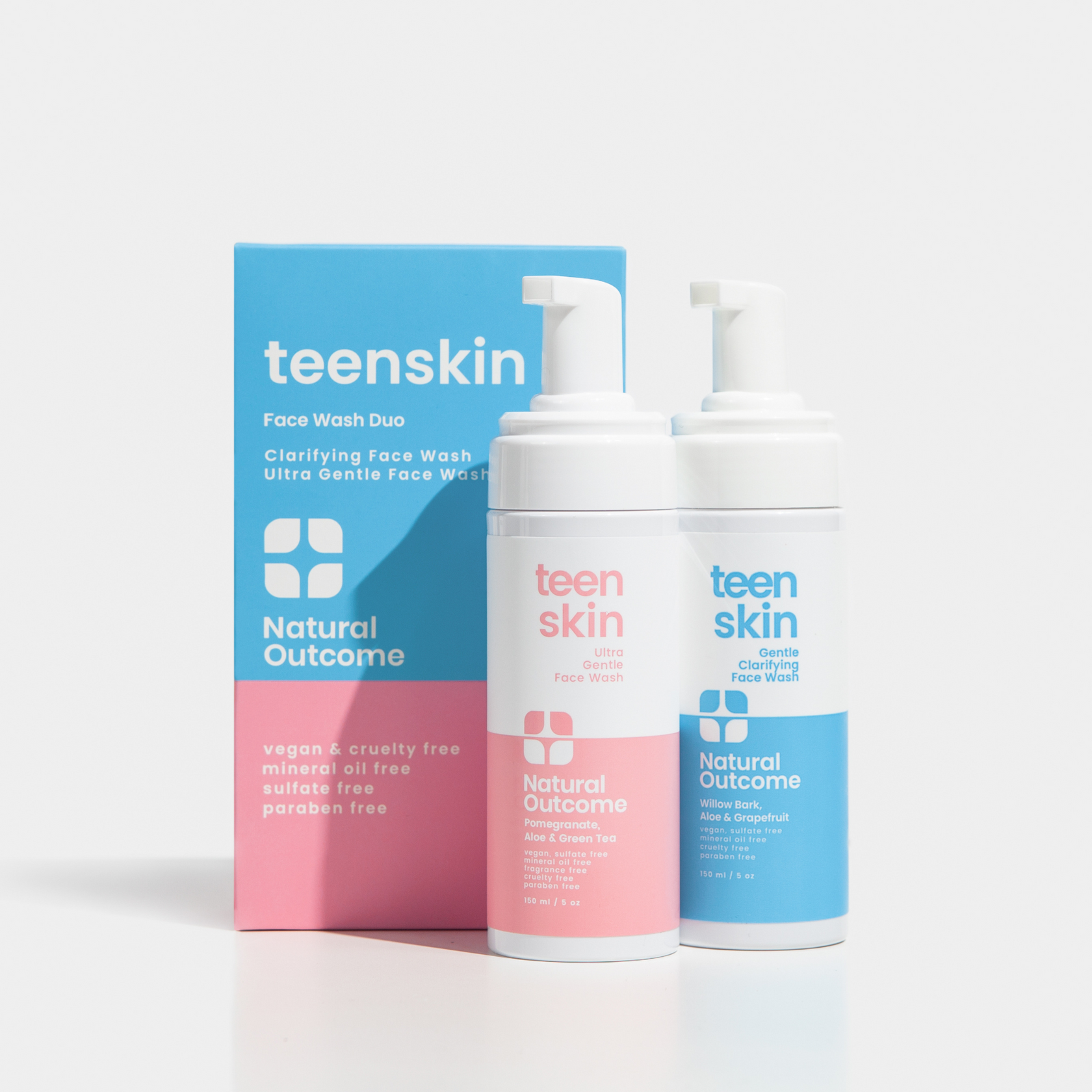 Teen & Tween Face Wash Duo | Gentle Skincare for Acne-Prone, Clear Skin ...
