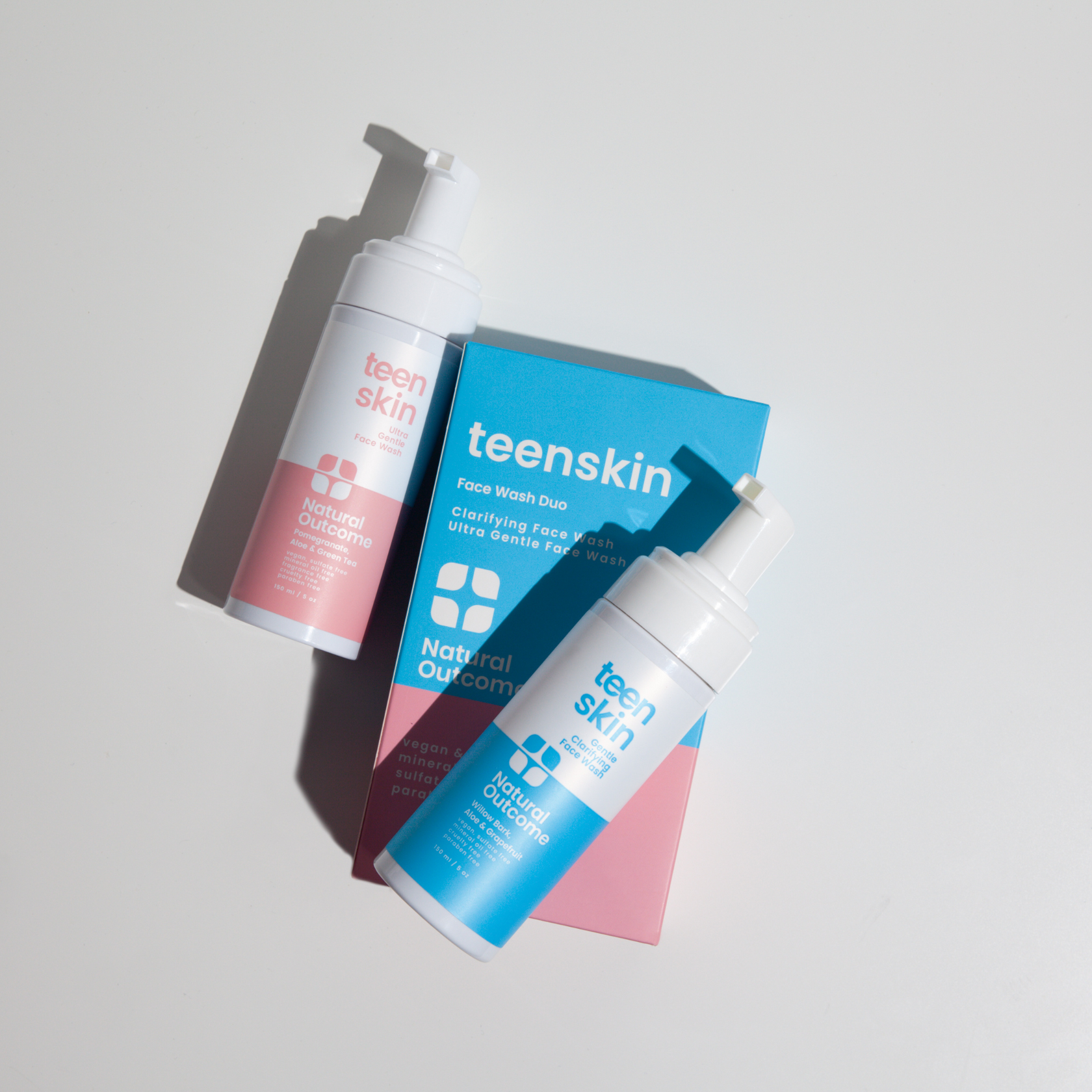 Teen & Tween Face Wash Duo | Gentle Skincare for Acne-Prone, Clear Skin ...